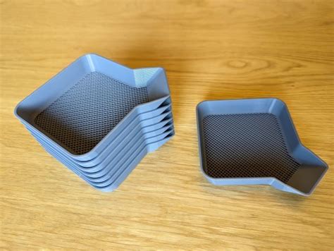 Stackable Game Bits Funnel Tray Remix By Pandaruexpress Download Free Stl Model