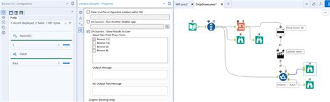 Drop Down Tool Output Alteryx Community