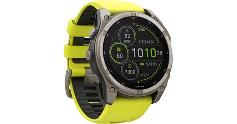 Garmin Armbanduhr Fenix 8 Sapphire Solar Ø 51 Mm Graphittitanium