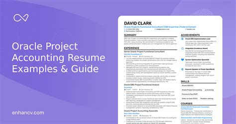 10 Oracle Project Accounting Resume Examples And Guide For 2024
