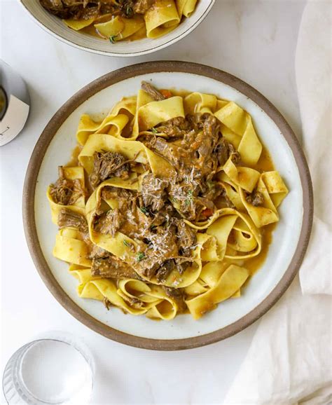 Short Rib Ragù With Pappardelle Craving California