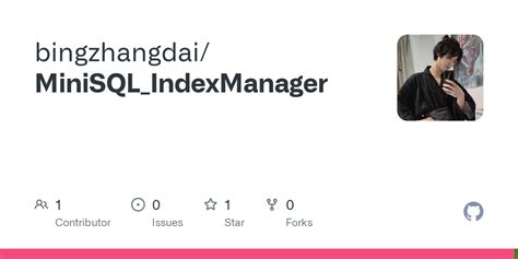 github bingzhangdai minisql indexmanager