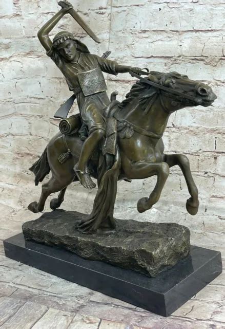 RARE VINTAGE FRANZ Bergman Nam Greb Bronzo Scultura Equestrain