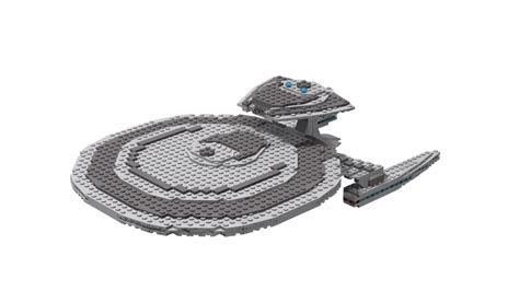 Lego Moc Sutherland Class Starship Uss Almagest By Legendaj
