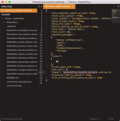 GitHub AriTheElk Sublimetext Defaultplus Theme A Beautifully
