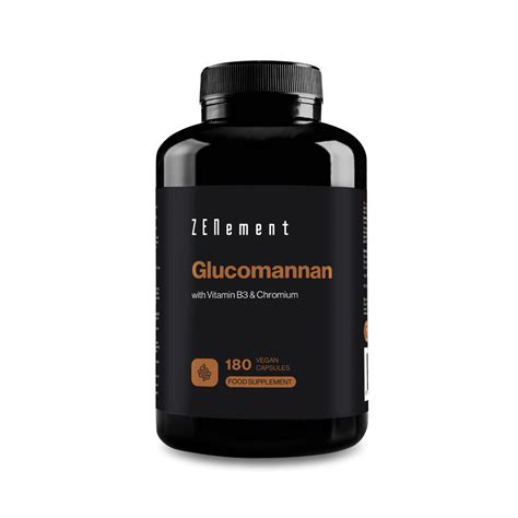 Glucomannan With Vitamin B3 And Chromium 180 Capsules