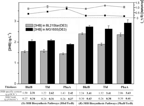 Extracellular Production Of Chiral 3hb By E Coli Bl21starde3 And