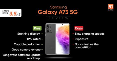 Samsung Galaxy A73 5g Review Pros And Cons Verdict 91mobiles