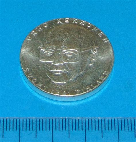 Finland 50 Markka 1981 Kekkonen Zilver Unc