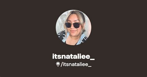 Itsnataliee Official Tiktok Instagram Threads Linktree
