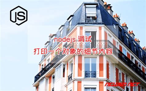 Nodejs调试，如何打印一个对象的细节内容？而不是 Object