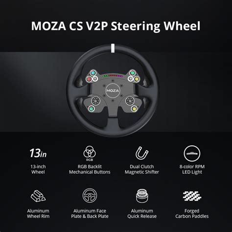 Volante Moza Cs V2p Simracing Store