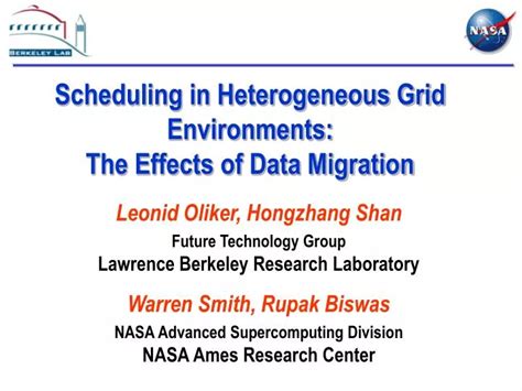 Ppt Scheduling In Heterogeneous Grid Environments The Effects Of