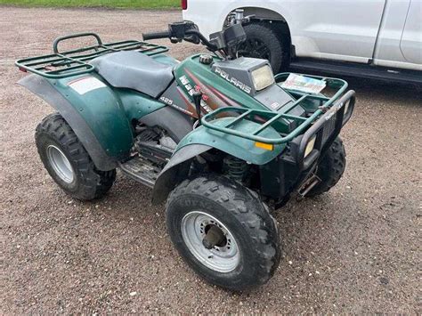 1997 Polaris Magnum 425 4 Wheeler 4x4 Racks Hitch Liquid Cooled 4 Stroke 4544 Miles Owners