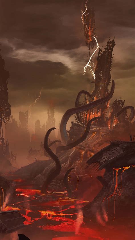 [100 ] Hell Backgrounds