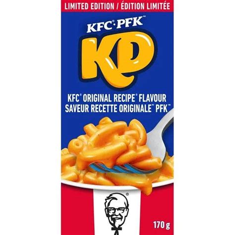 Kd Kraft Dinner Kfc Original Recipe Flavour Macaroni And Cheese 170 G