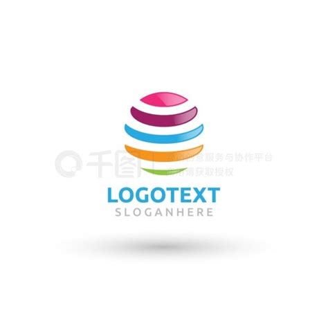 彩色免抠元素 彩色球体标志 素材免费下载 626像素 ai格式 编号62452574 千图网
