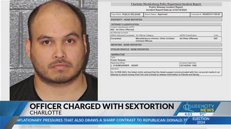 CMPD Officer Indicted On Sextortion Charges Queen City News
