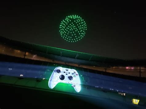 XBOX FFF Vidéo mapping Stade de France Tronatic Studio