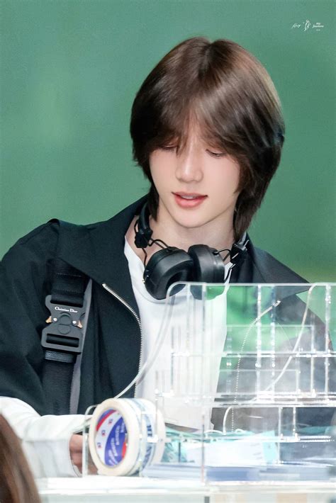 더쿠 투바투 범규 요즘 장발 사진들