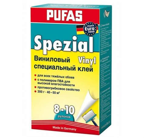 Клей для фотообоев на флизелиновой и бумажной основе