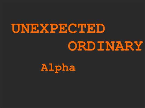 Unexpected Ordinary Alpha Release File Moddb
