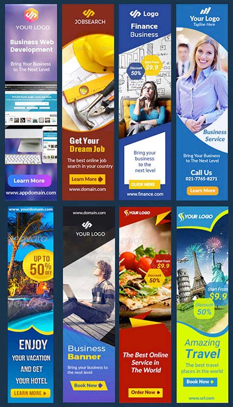 24 Best Banner Templates Photoshop Ad And Website Banners PSD And More