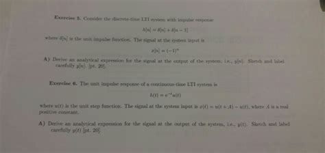 solved exercise 1 consider the continuous time signal