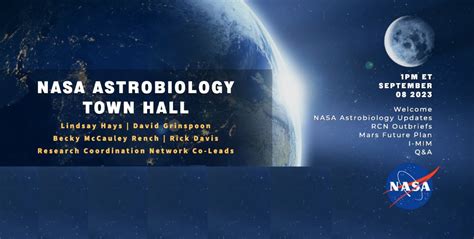 Nasa Astrobiology Town Hall Spaceref