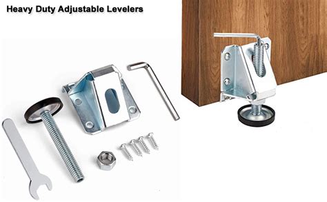Pcs Niveleurs RéGlables Robustes Pieds De Nivellement pour Meubles Anti Shake Glide Tapis