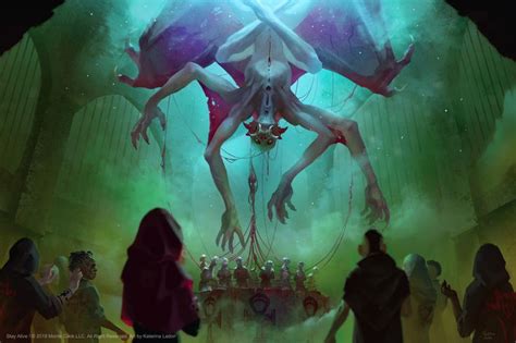 Artstation Summon The Vampire God Katerina Ladon Fantasy Art