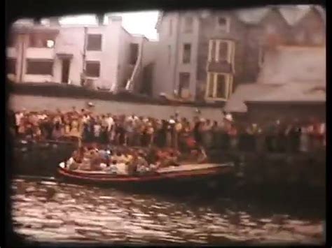 Barmouth Wales The Video Shows The Lifeboat Being