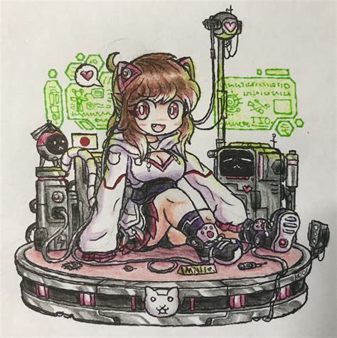 Japanese Robot Neko By Thingooooooo On Deviantart