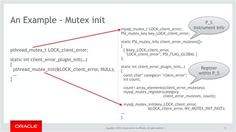 Instrumenting Plugins For Performance Schema Ppt