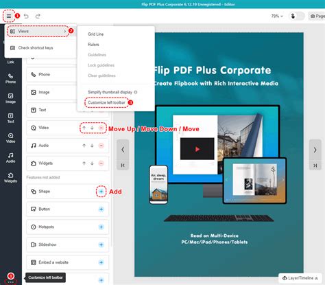new multimedia editor flip pdf plus corporate flipbuilder help center