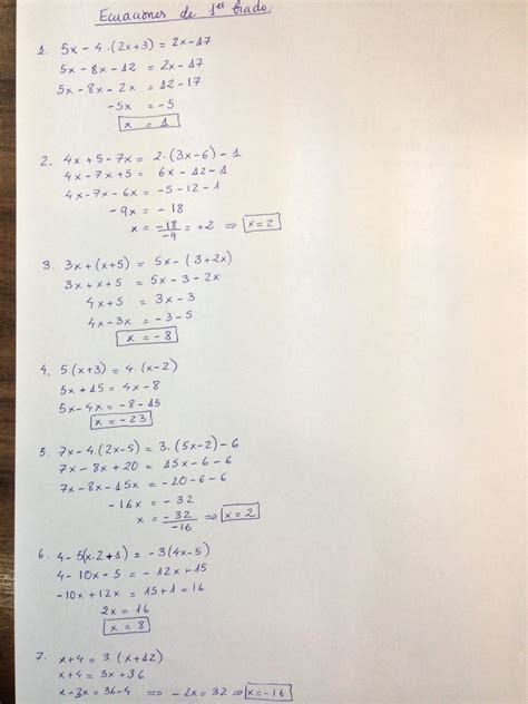 Blog De Nuestra Clase De Matemáticas 2eso Ecuaciones De Primer Grado
