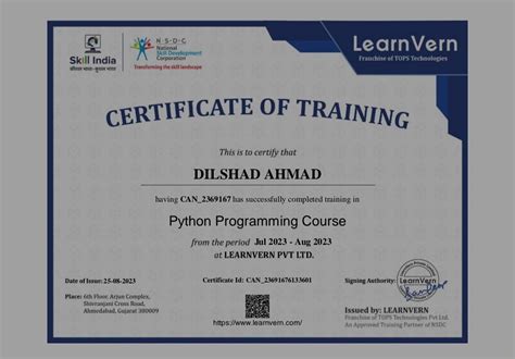 dilshad ahmad on linkedin i have complete in python programming course