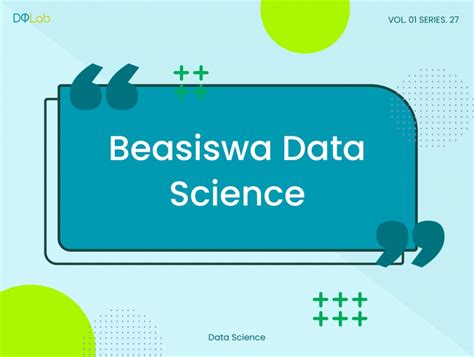 tips sukses dapat beasiswa data science untuk pemula data