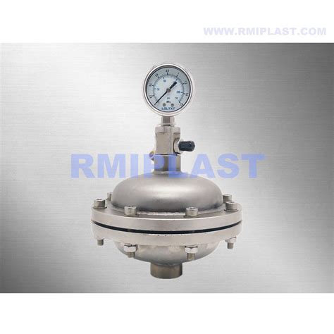 Damper Pulsasi Plastik Upvc Cpvc Pp Pph Pvc Pvdf Dengan Seal Ptfe