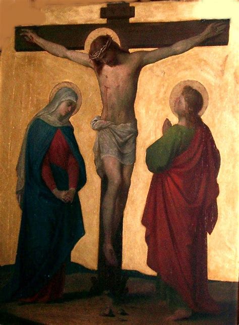 John And Mary At The Foot Of The Cross Mary And The Cross Catholic