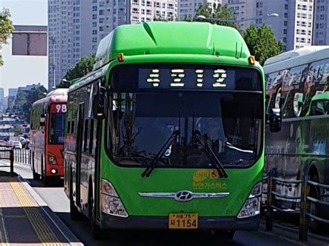 서울시 지선버스 초록색 버스 일일 승객수 Top 10 2022년 기준 포텐 터짐 최신순 에펨코리아