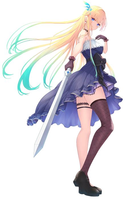 Safebooru 1girl Absurdres Aizawa Ema Aqua Hair Bare Shoulders Black Footwear Black Gloves