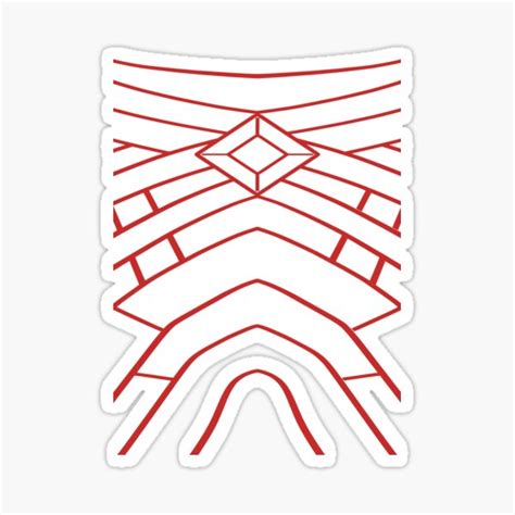 Maple Shield Design Bofuri Season 2 Anime Character Icon Red Vector