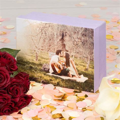 Personalised Photo Box. Photo Memory Box.