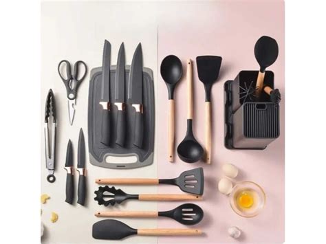 Набір кухонного приладдя Kitchen Set 19 предметів із дошкою: 922 грн ...