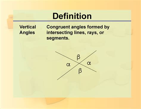 Vertical Angles Theorem Triangles