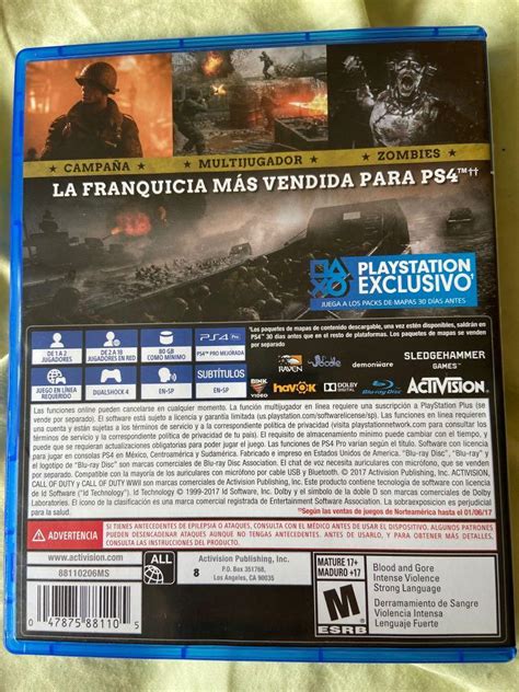 Call Of Duty Ww2 Ps4 Video Gaming Video Games Playstation On Carousell