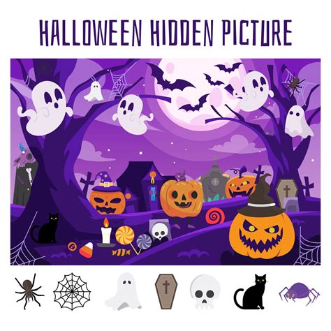 15 Best Printable Halloween Hidden Objects Artofit