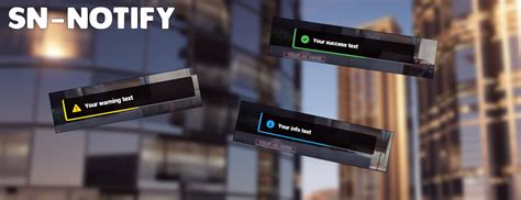 Sn Notify [standalone] Fivem Releases Cfx Re Community
