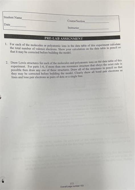 Experimental Procedure Constructing Models Guidelines
